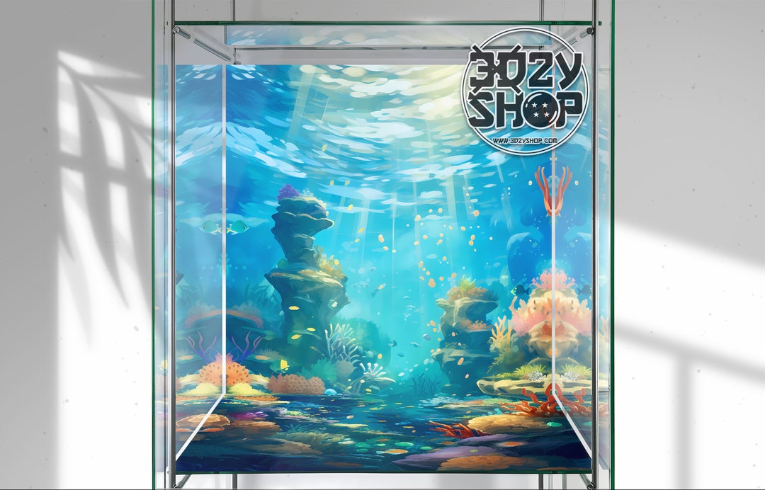 Pokémon: Water-type Backdrop for IKEA Detolf / Blaliden - Etsy