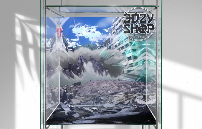 BNHA: City Figth Backdrop for IKEA Detolf / Blaliden - Etsy