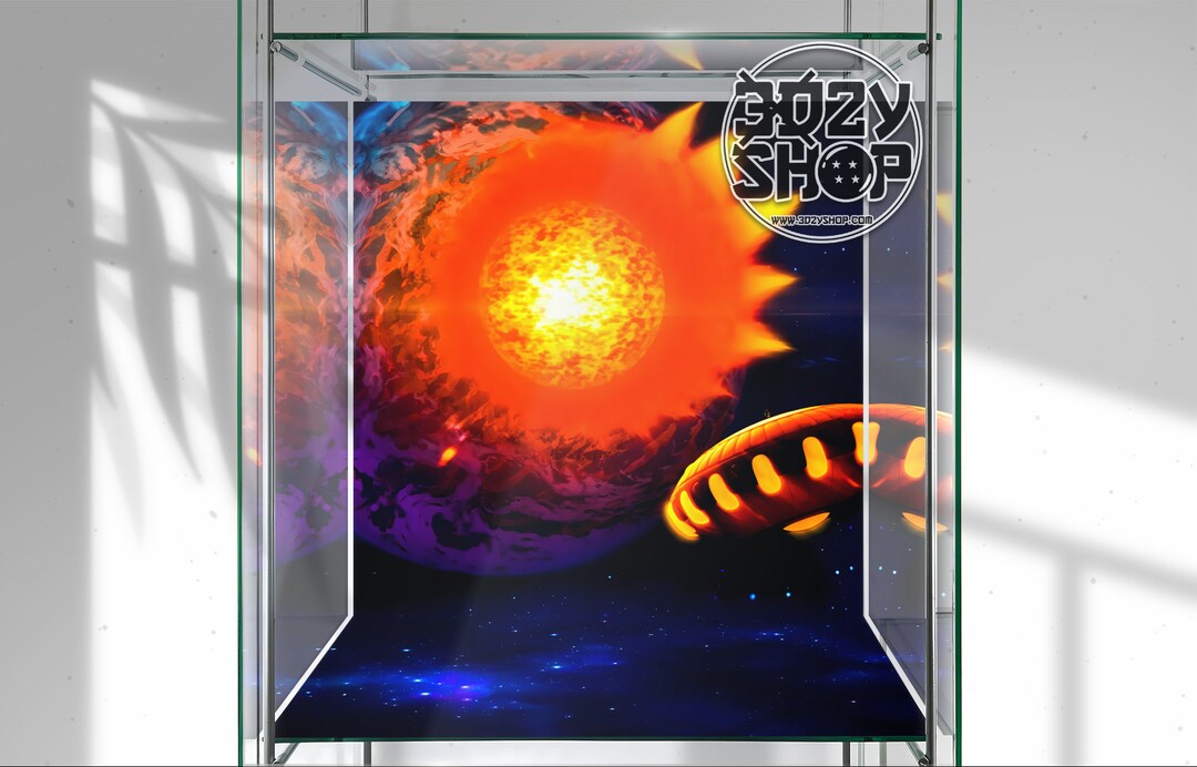 Dragon Ball Z: Frieza Attack Diorama Backdrop for IKEA Detolf ...