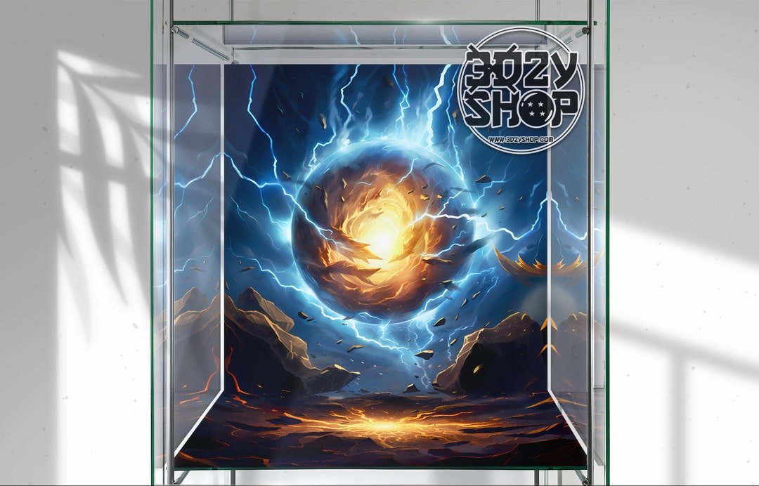 Pokémon: Electric-type Backdrop for IKEA Detolf / Blaliden - Etsy