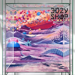 Dragon Ball Z: Fusion Diorama Backdrop for IKEA Detolf / Blaliden - Etsy