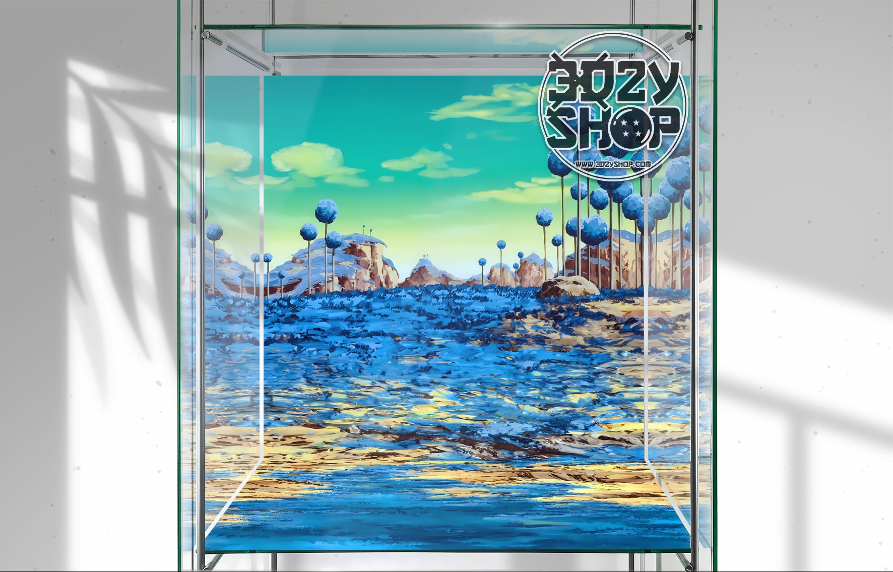 Dragon Ball Z: Namek Diorama Backdrop for IKEA Detolf / Blaliden - Etsy