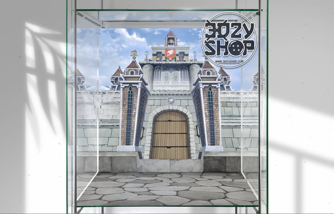 Fairy Tail: Guild Backdrop for IKEA Detolf / Blaliden - Etsy