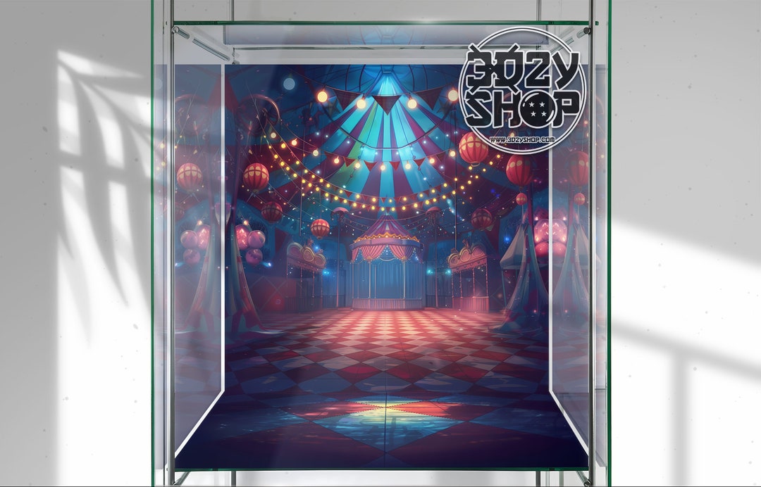 One Piece: the Clown Diorama Backdrop for IKEA Detolf / Blaliden - Etsy ...