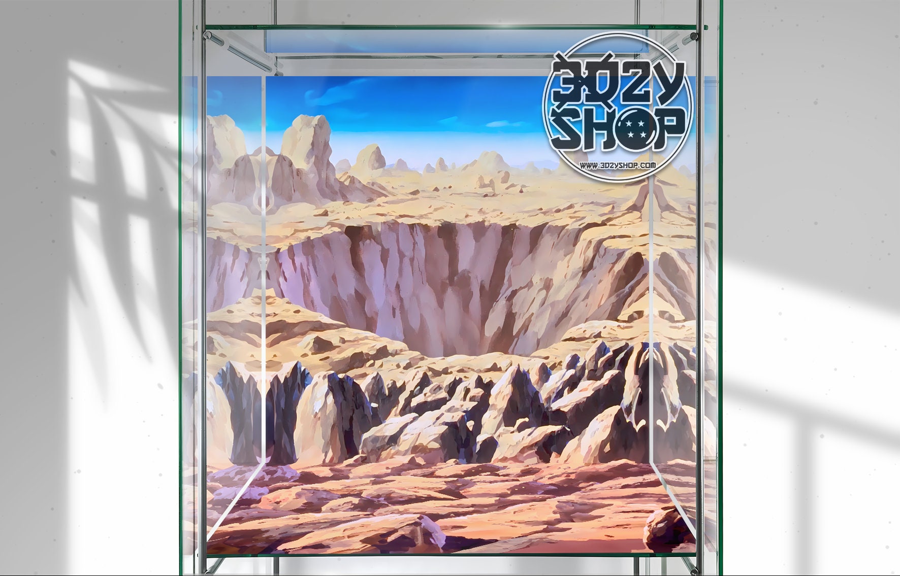 Dragon Ball Z: Desert V2 Diorama Backdrop for IKEA Detolf / Blaliden - Etsy