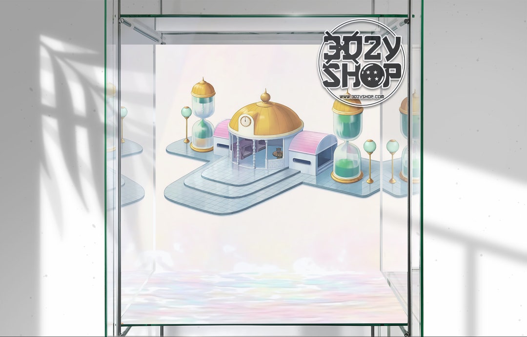Dragon Ball Z: Time Chamber Diorama Backdrop for IKEA Detolf / Blaliden ...