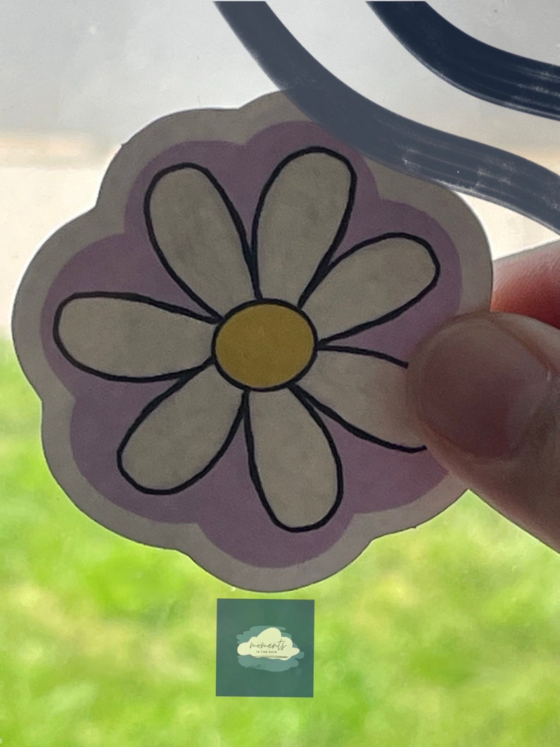 Daisy Flower Sticker Decal - Etsy