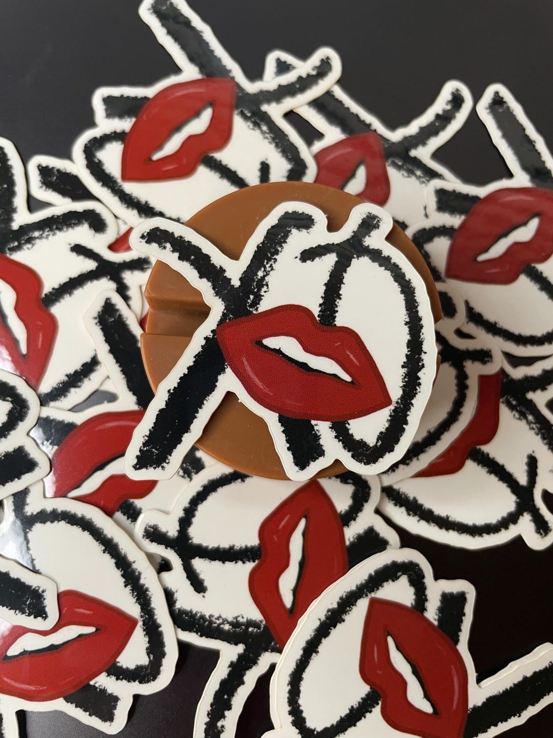 XO Kiss Love Sticker Decal - Etsy