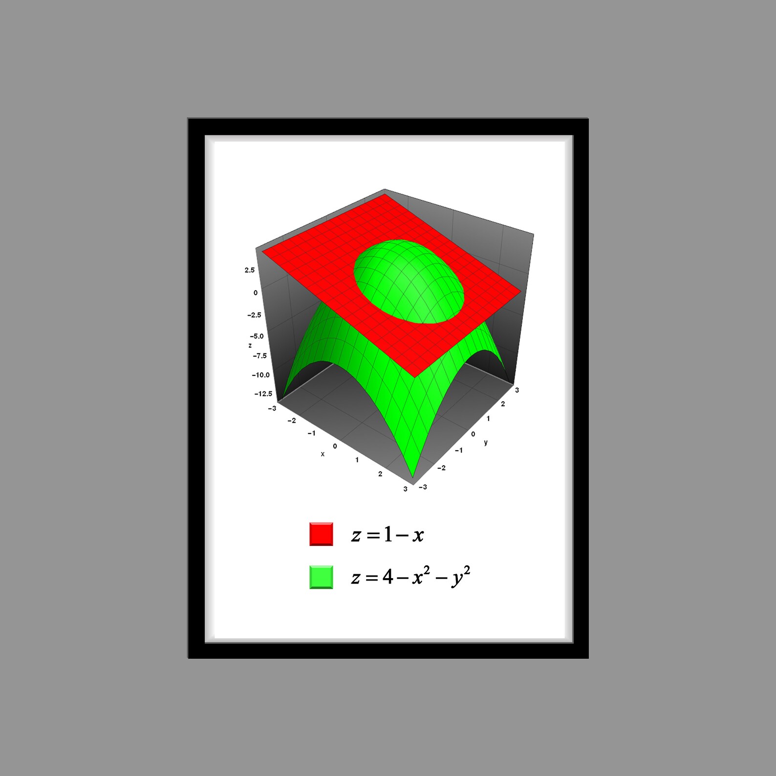 3D Math Wall Art Printable Poster High Res 600 DPI Home | Etsy