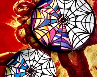 Wednesday Stained Glass Window - Etsy UK