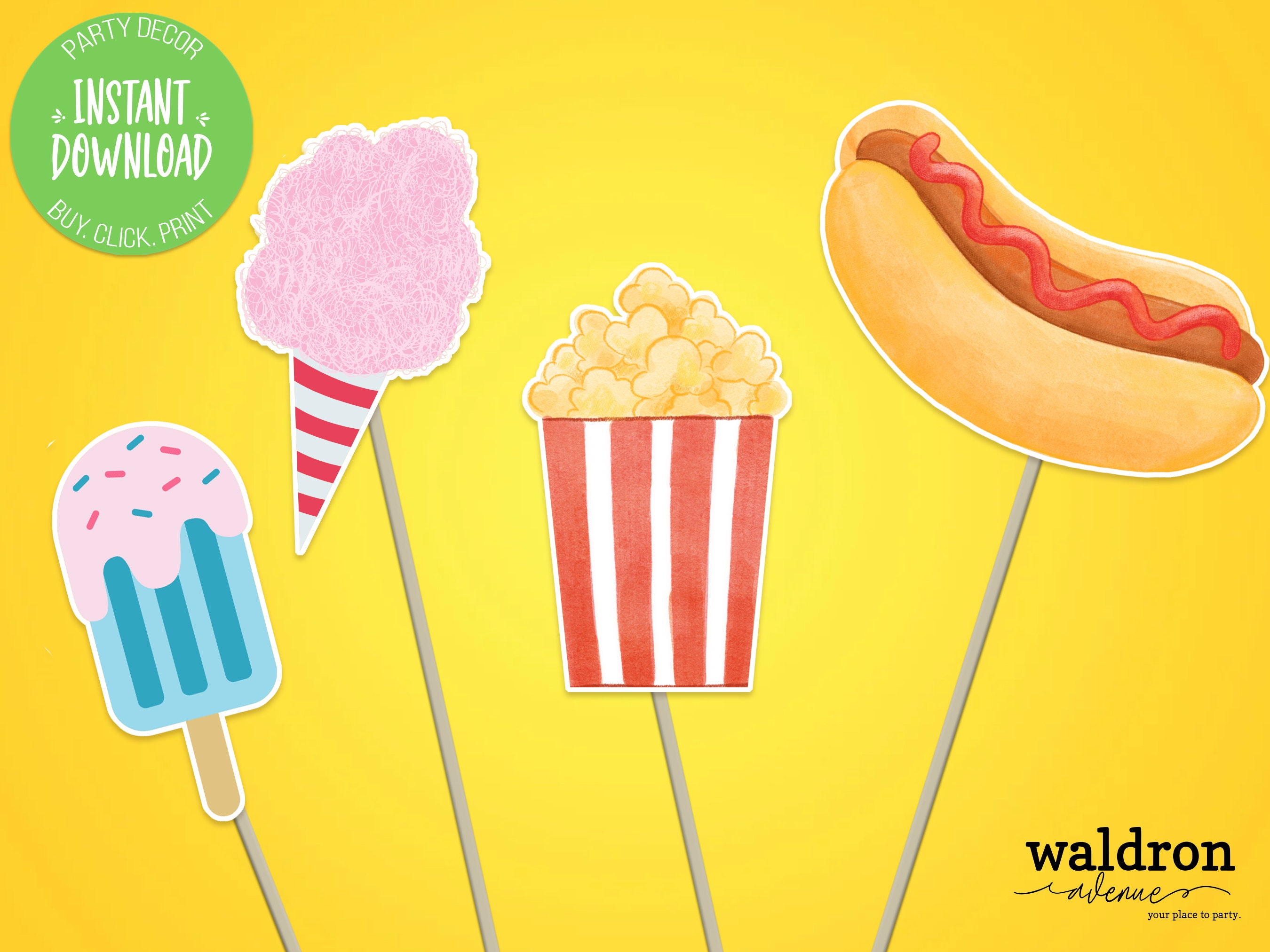 Circus Party Photobooth Props | Family Reunion Photobooth | Carnival ...