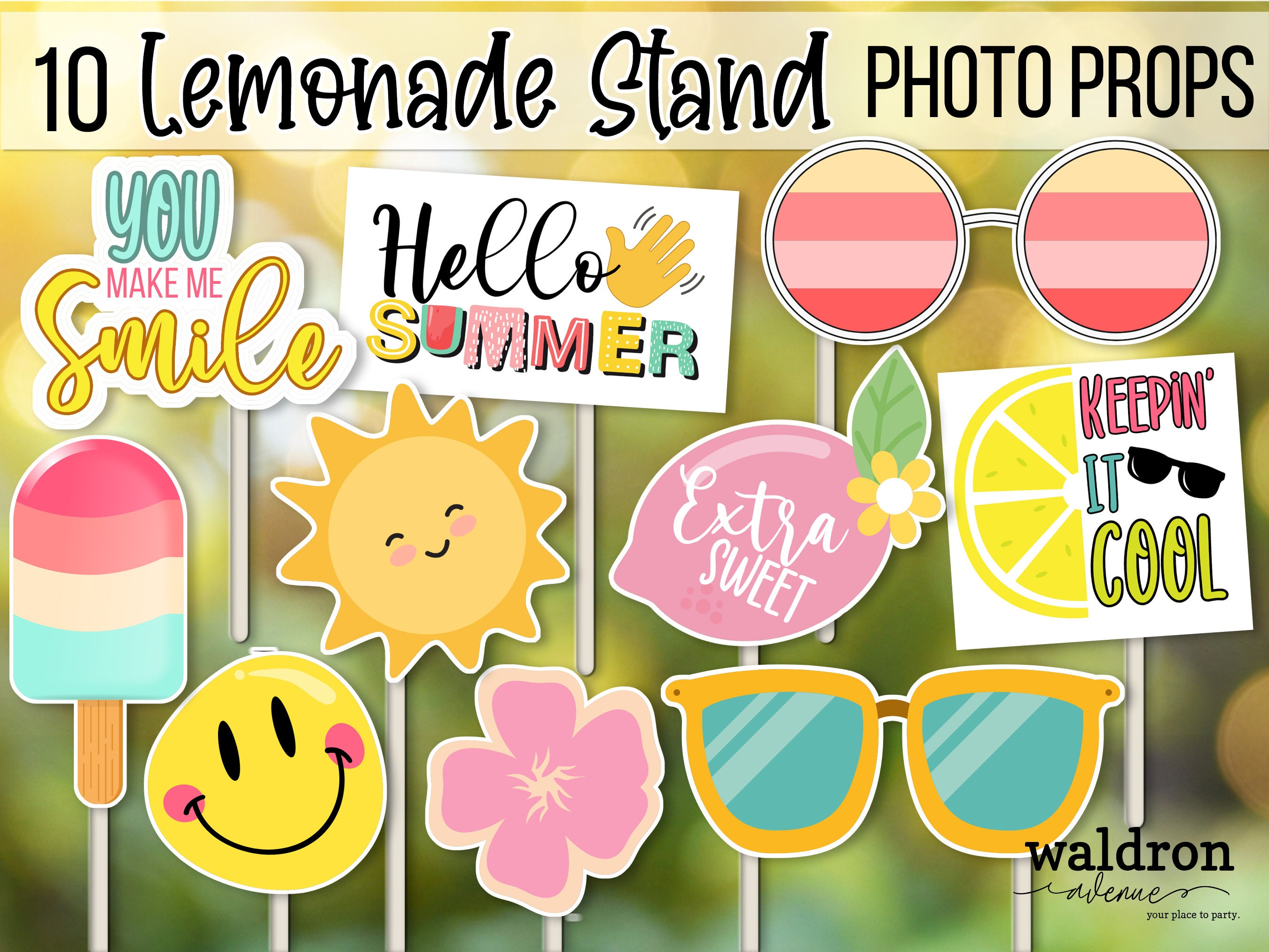 Lemonade Stand Sign | Lemonade Banner | Lemonade Bar | Lemon Bridal ...