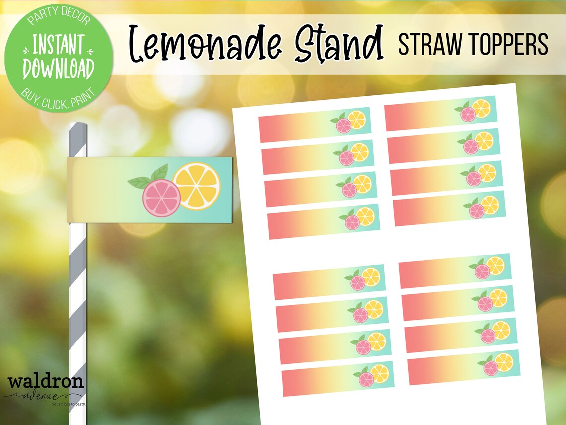 Lemonade Stand Sign | Lemonade Banner | Lemonade Bar | Lemon Bridal ...