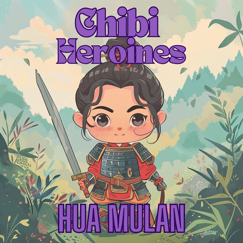 Chibi Heroines - Mulan - Etsy