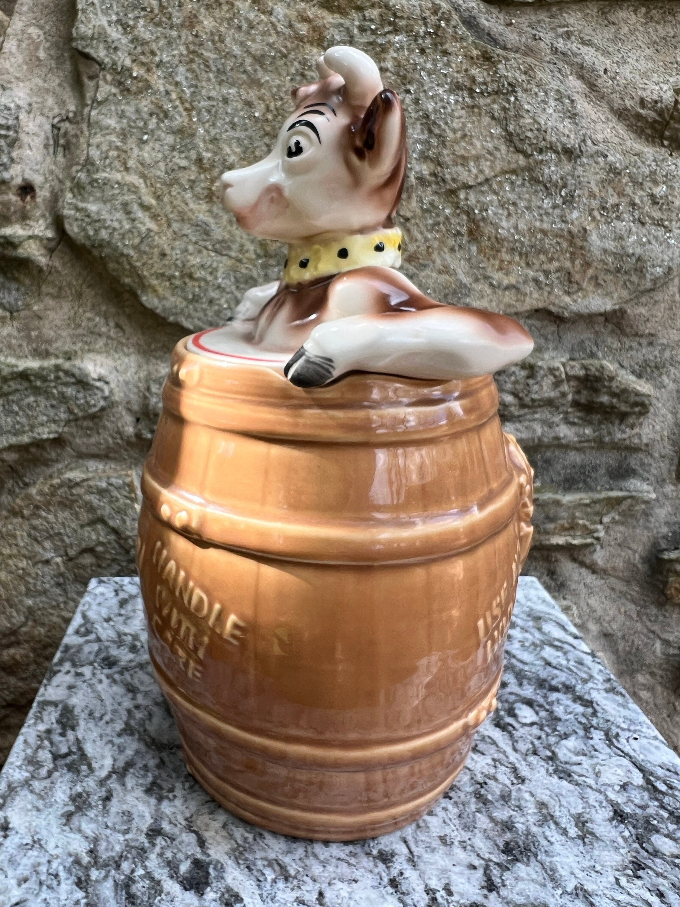 Rare Vintage Original 1940s Elsie the Cow Cookie Jar No Chips or Cracks - Etsy