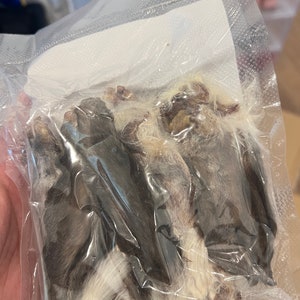 Natural Rabbit Ears, Dehydrated Air Dried Young Rabbit Ear , Hair on ...