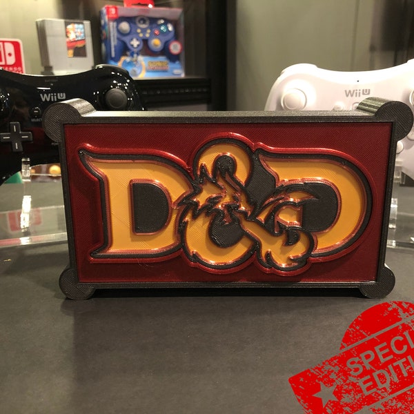 Dungeons and Dragons Neon Light - Etsy