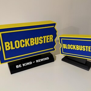 Blockbuster Lighted Sign - Etsy