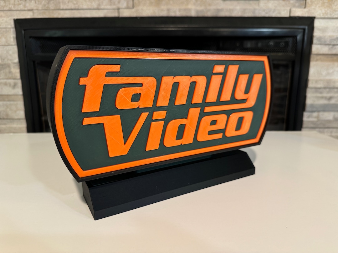 Family Video Lighted Sign - Etsy