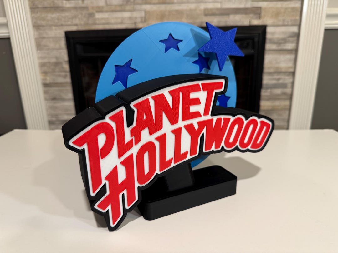 Planet Hollywood Sign - Etsy