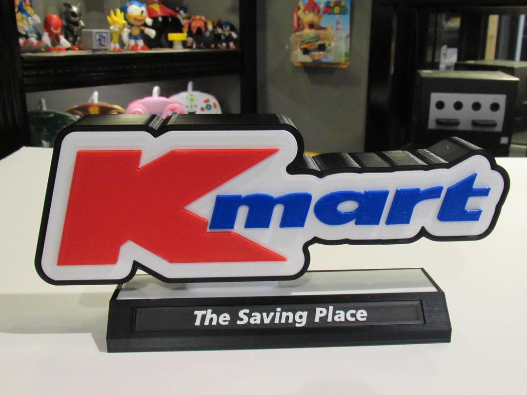 Kmart Replica Sign: Lighted Desk Display, Retro Decor - Etsy