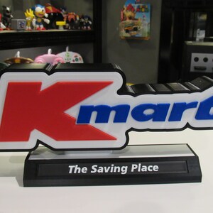 Kmart Replica Sign: Lighted Desk Display, Retro Decor - Etsy