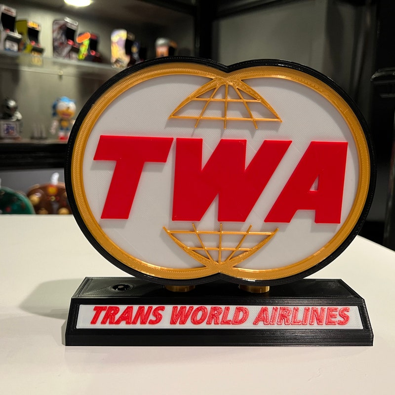 Twa Airlines Signs - Etsy