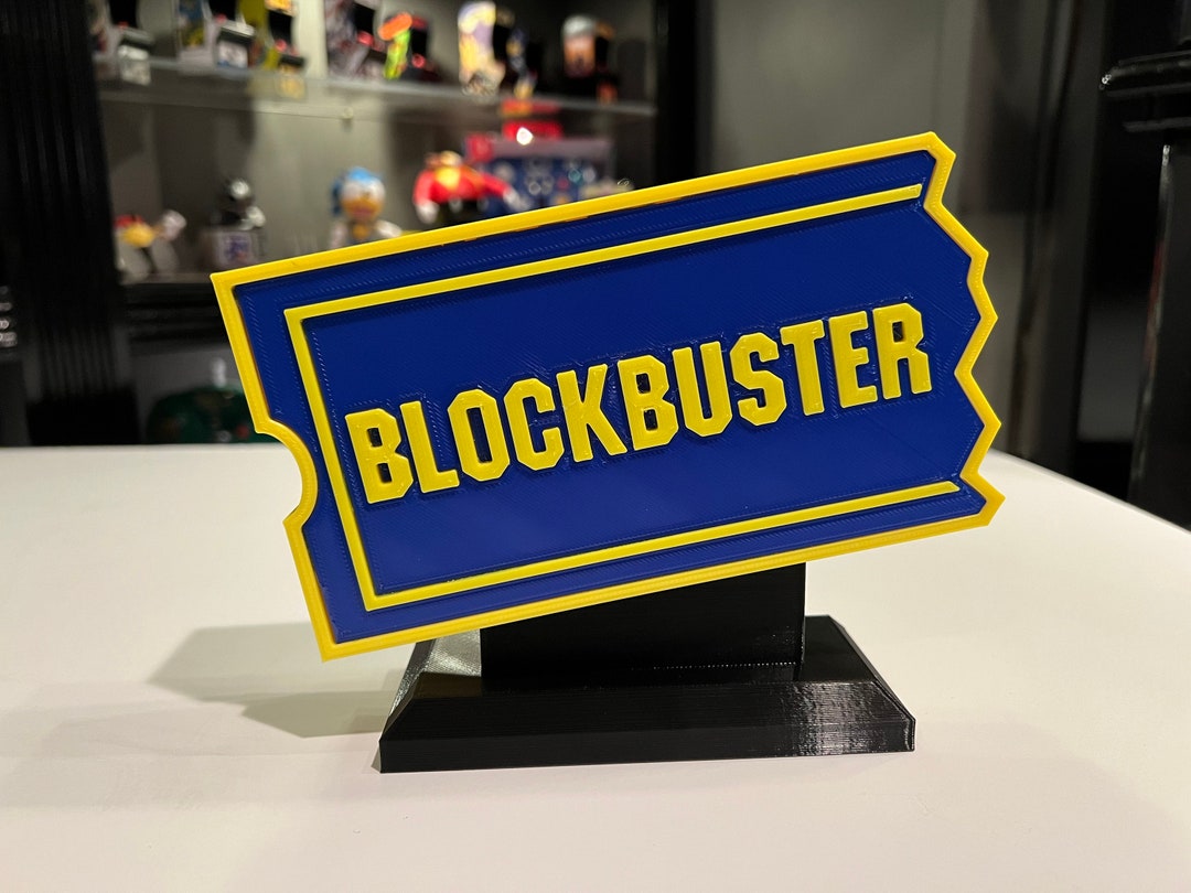 Blockbuster Lighted Sign - Etsy