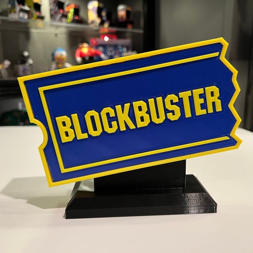 Blockbuster Video Wall Sign / Block Buster Video Sign / Metal - Etsy