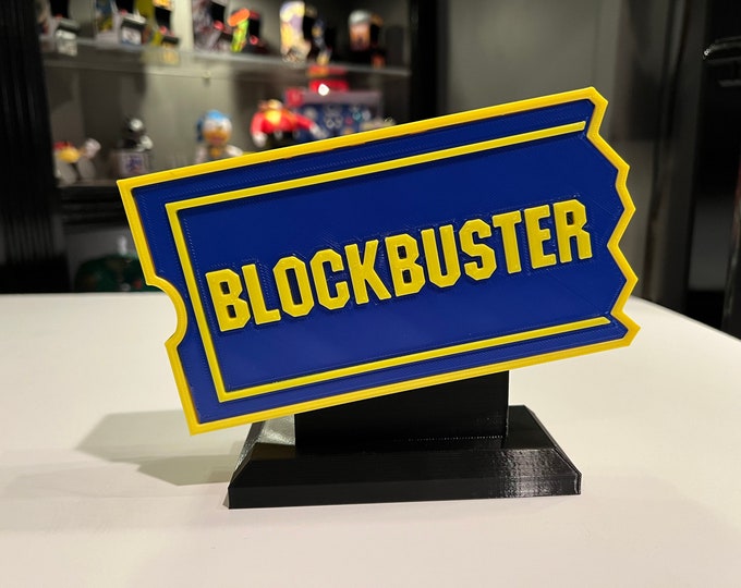 BLOCKBUSTER VHS LAMP - Etsy