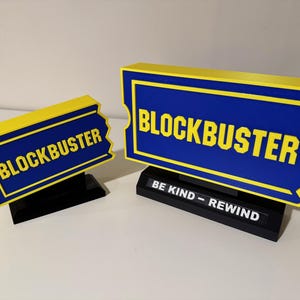 Blockbuster Lighted Sign - Etsy