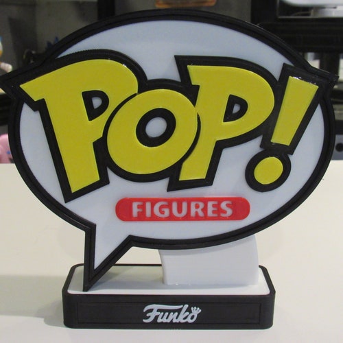 Custom Funko POP Logo Display Sign With Categories - Etsy