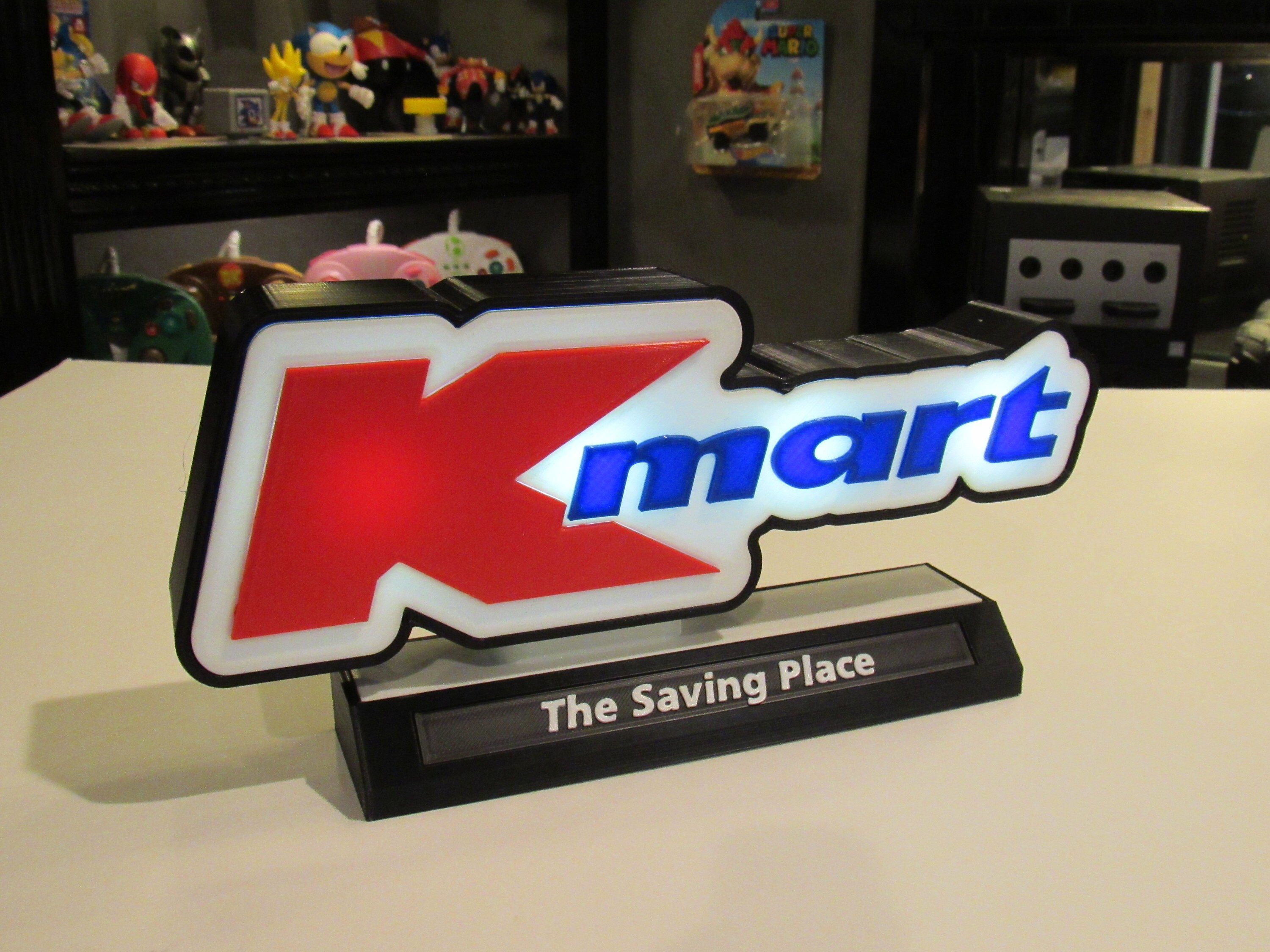 Kmart Replica Sign: Lighted Desk Display, Retro Decor - Etsy