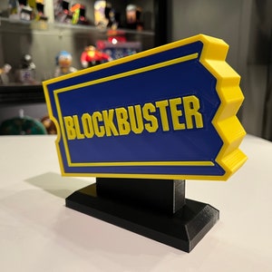 Blockbuster Lighted Sign - Etsy