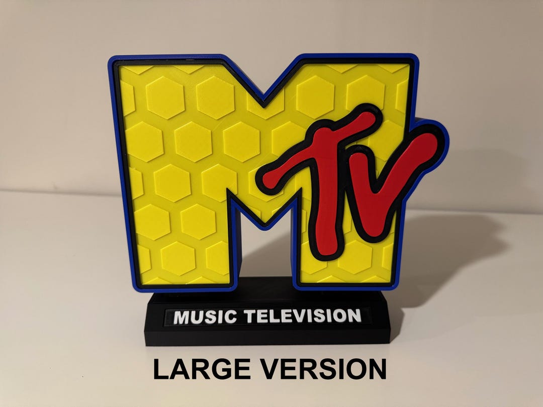 MTV Lighted Sign - LARGE - Etsy