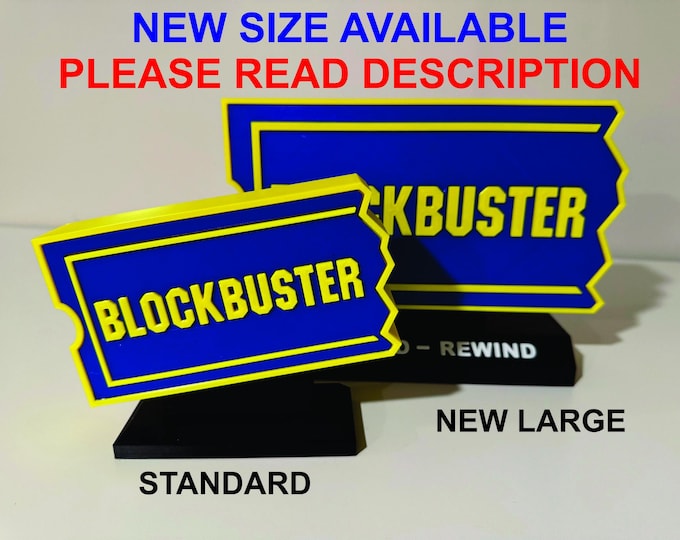 Blockbuster Lighted Sign - Etsy