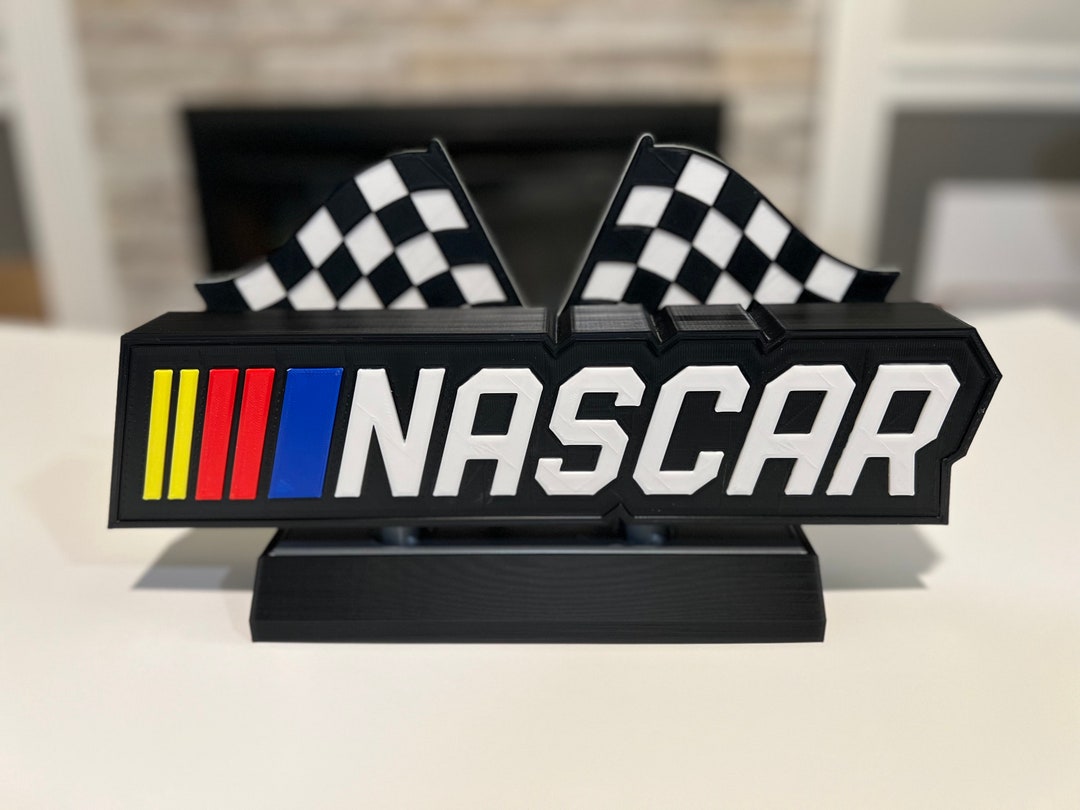 NASCAR Lighted Display: 3D Printed Desk Decor - Etsy