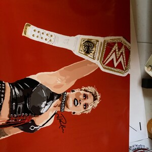 Rhea Ripley Print - Etsy