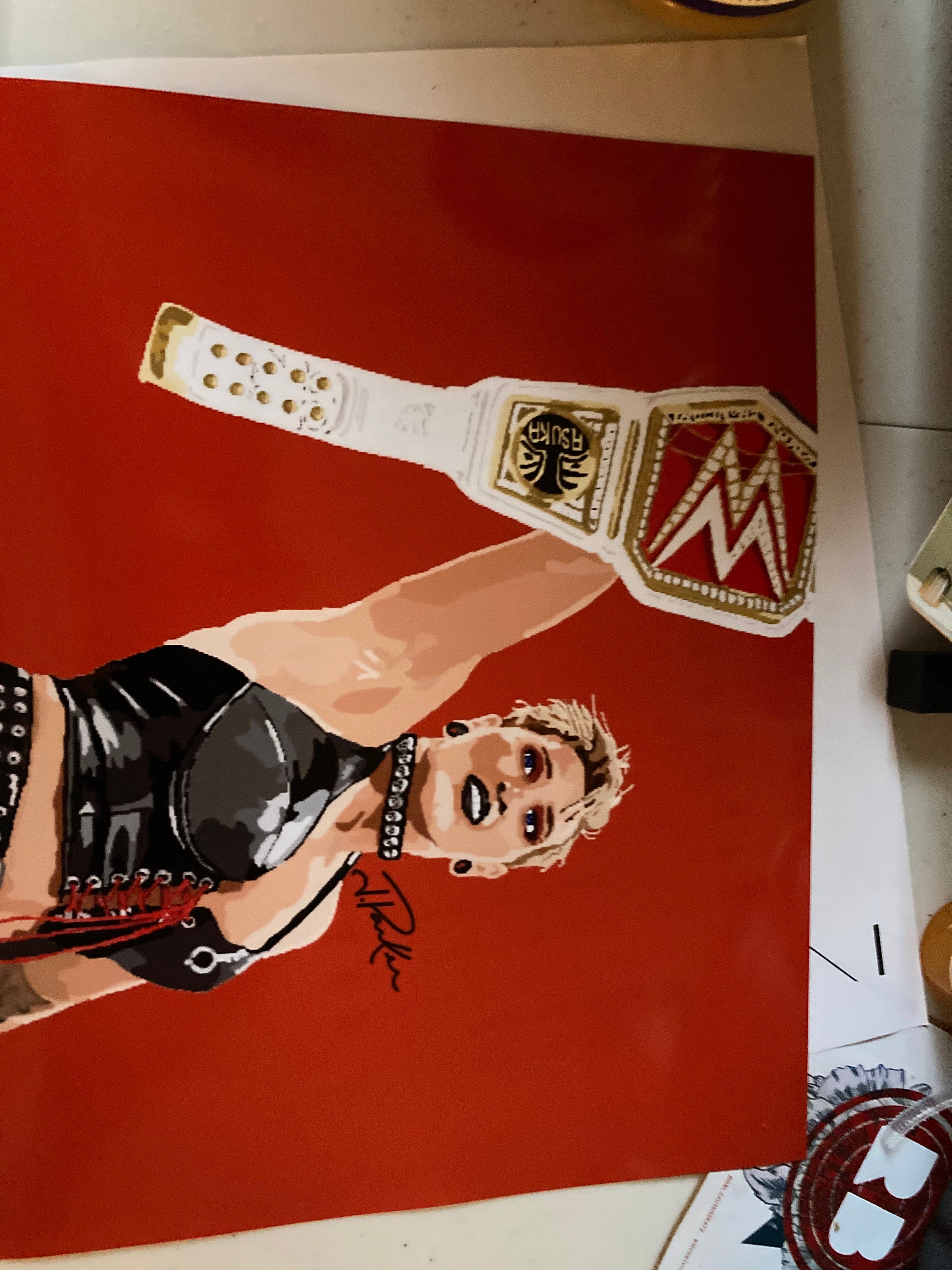 Rhea Ripley Print - Etsy