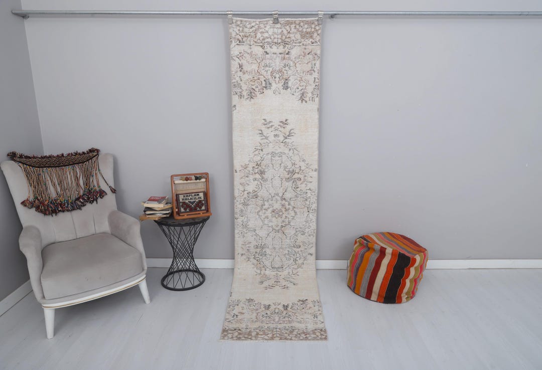 2x9, Runner 2x9, Natural Runner Rug, Anatolian Runner,oushak Runner ...