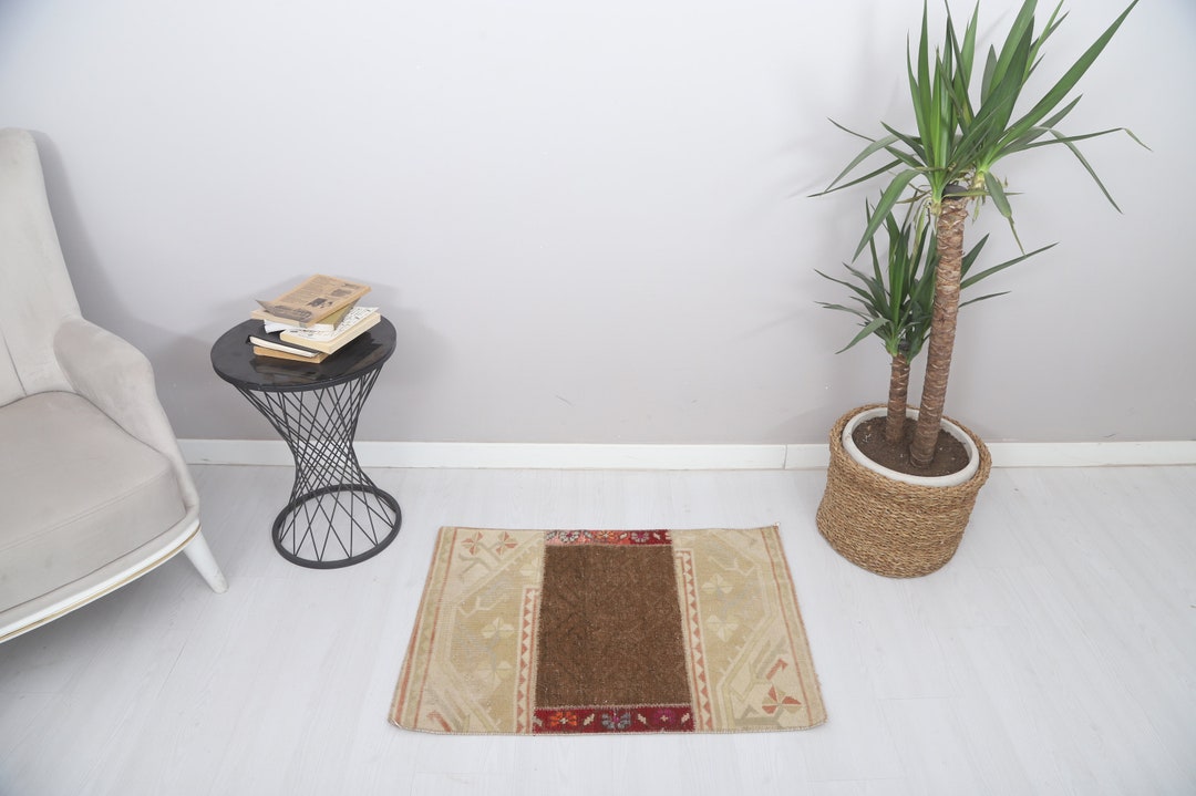2x3 Door Mat, Entryway Rug, 2x3 Small Rug,turkish Doormat Rug, Vintage ...