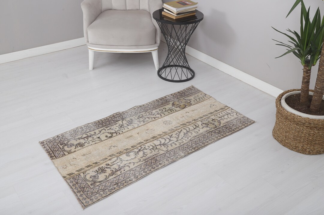 2x4 Rug, Living Room Rug, Turkey Vintage Rug, Antique Rug, Turkish Rug ...