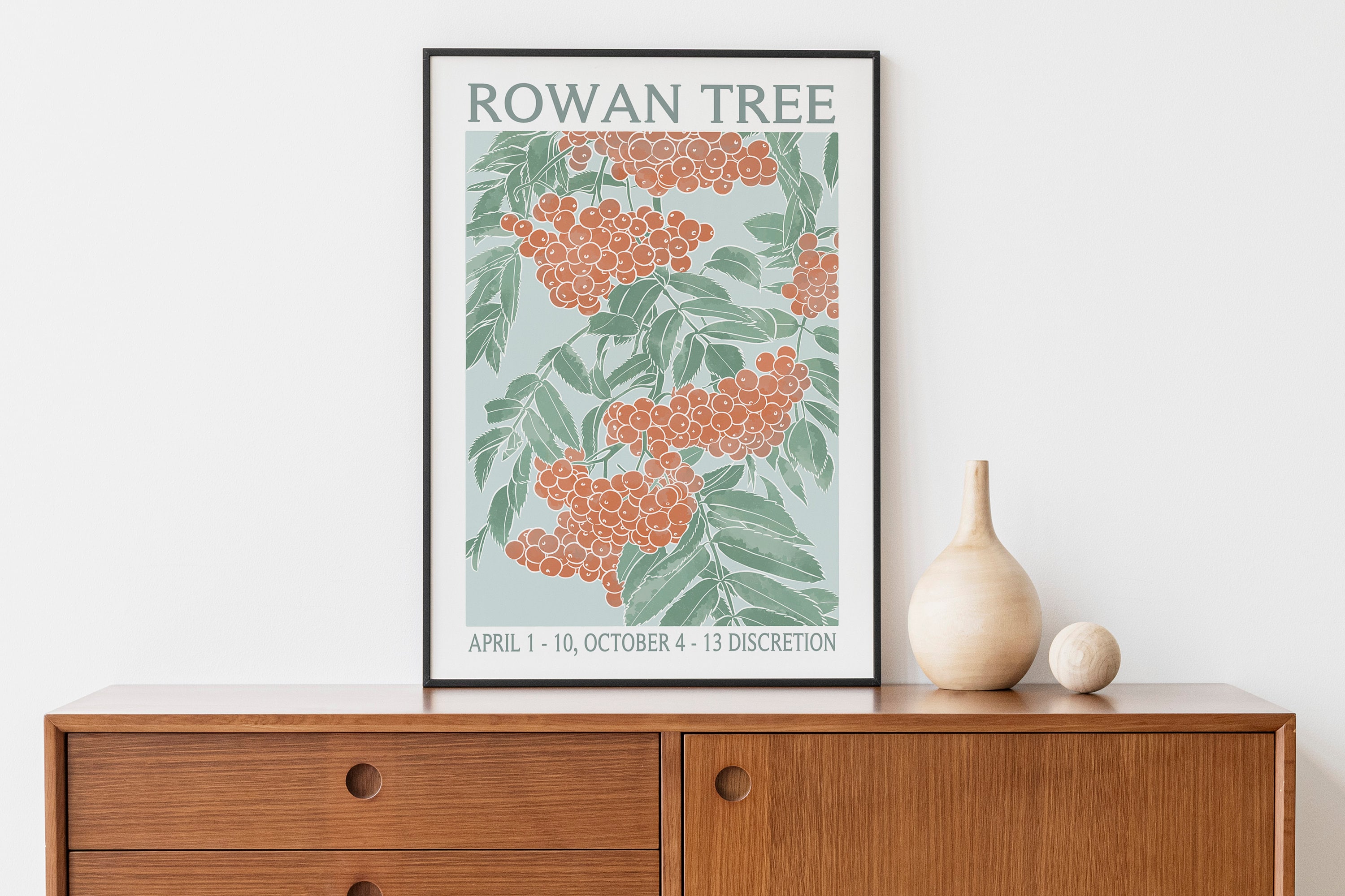 Personalized Birth Tree Print Custom Wall Artbotanical Wall - Etsy