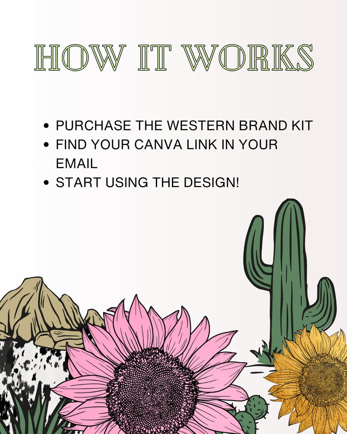 Western Brand Kit | Western Mood Board | Canva Brand Kit Templates ...