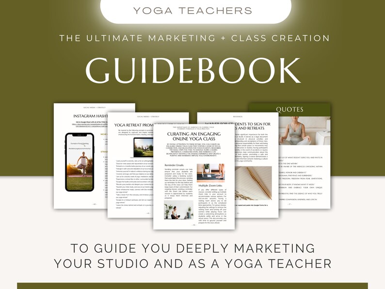 Online Marketing for Yoga Teachers | Yoga Studios | Teaching Yoga ...