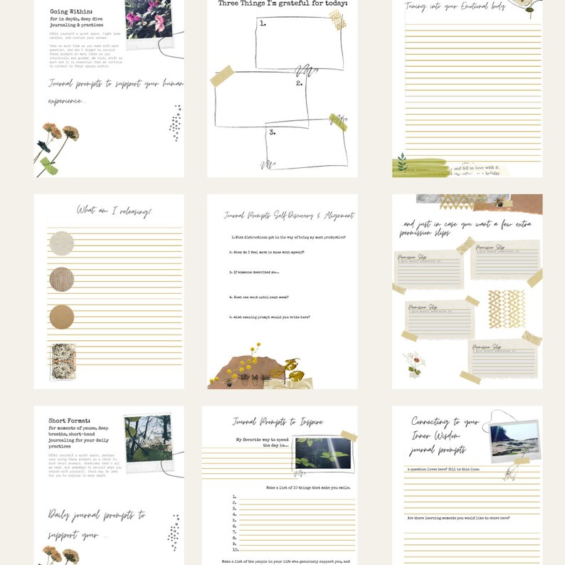 Spiritual Coaching Workbook Template Workbook Template for Mindful ...