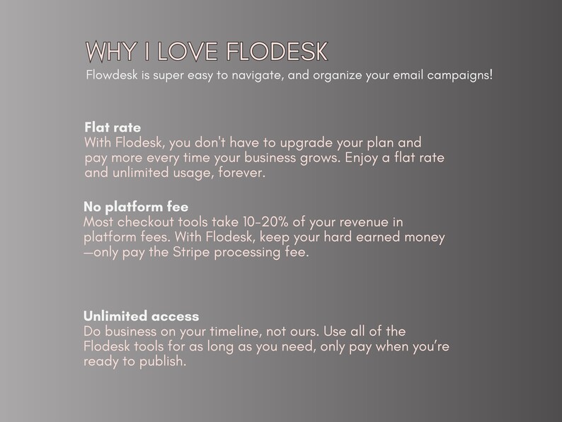 Welcome New Subscribers Email Template | Flodesk Email Template | Email ...