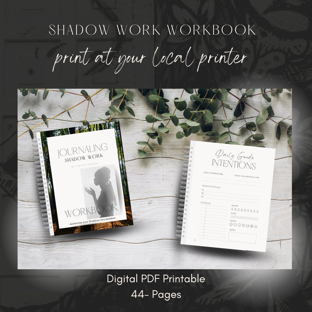 Shadow Work Workbook Journaling, Shadow Work Journal and Workbook ...
