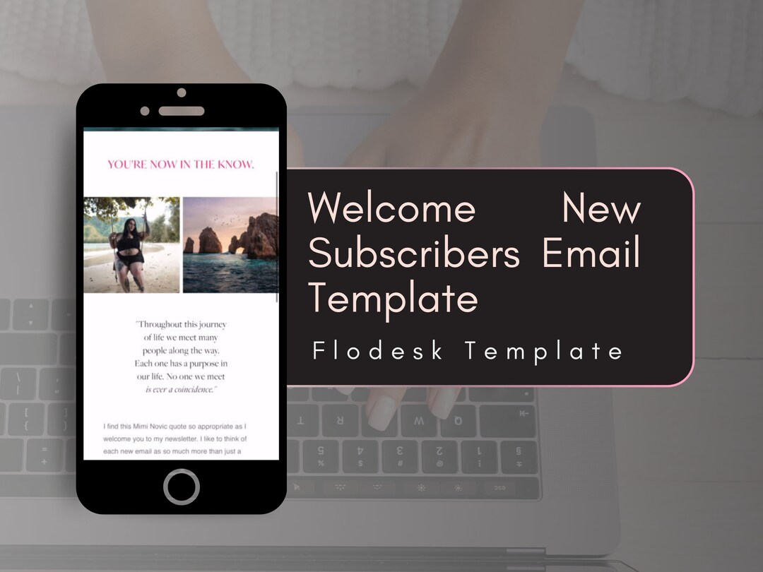Welcome New Subscribers Email Template | Flodesk Email Template | Email ...