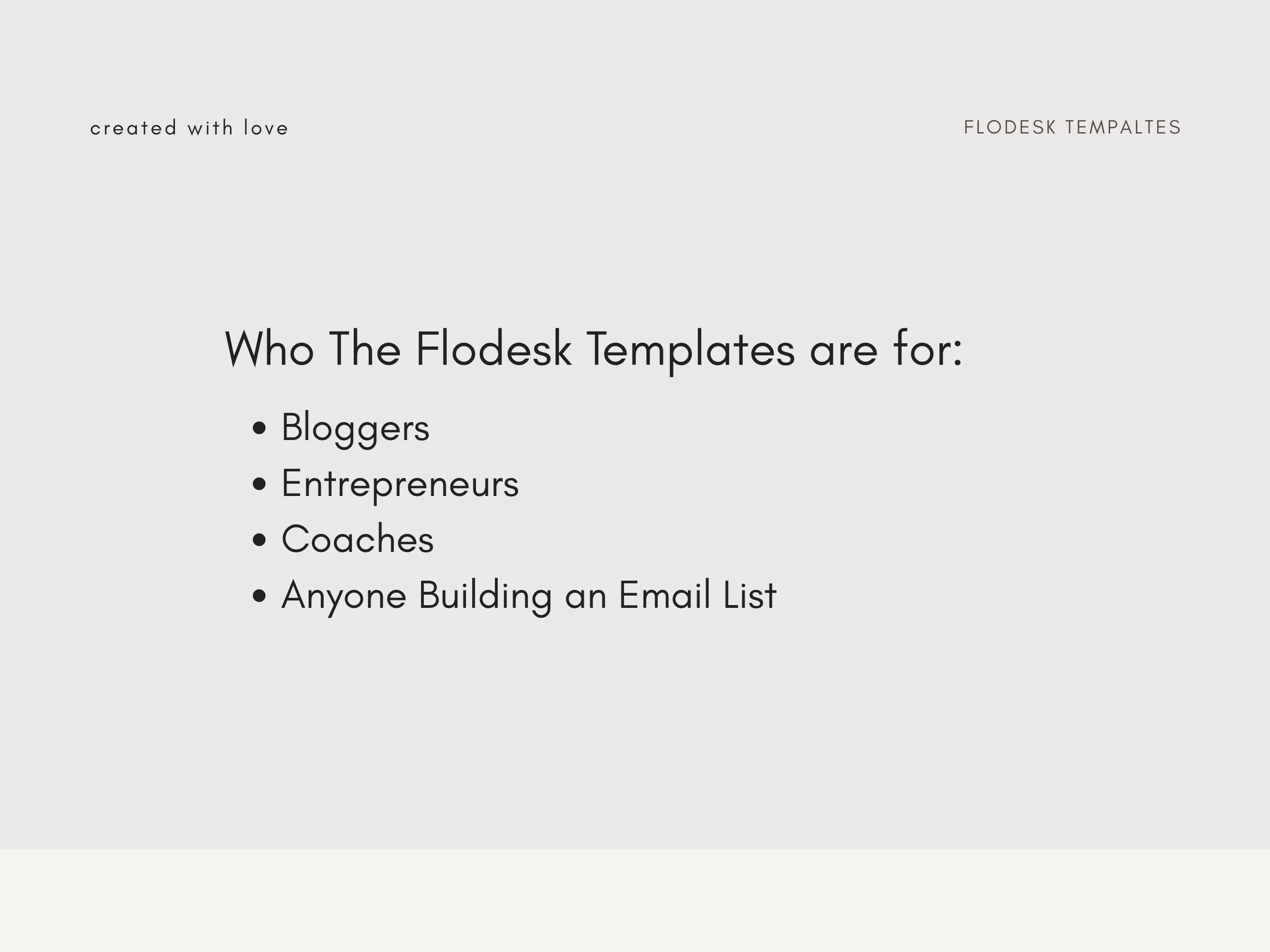 Welcome New Subscribers Email Template | Flodesk Email Template | Email ...